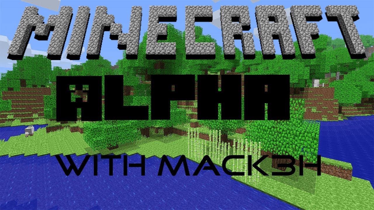 Lets Play Minecraft Alpha Ep.1 - YouTube