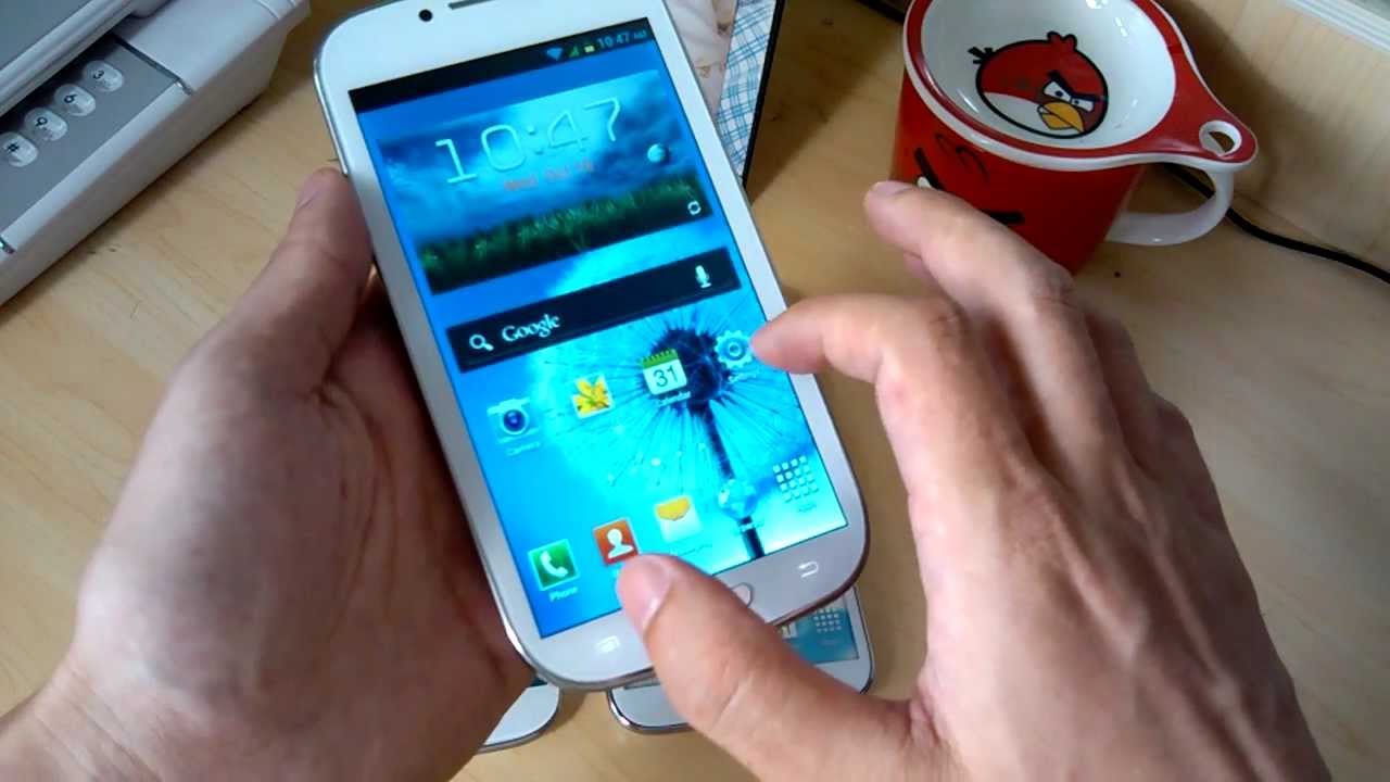 The Best Samsung Galaxy Note II Clone Phone - YouTube