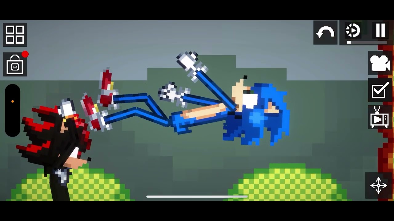 Sonic VS shadow the faker 2 - YouTube