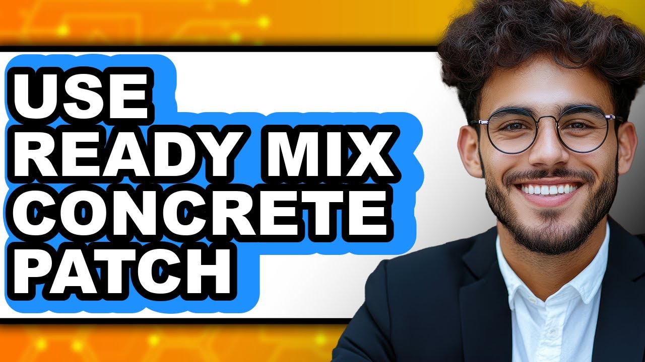 How to Use Ready Mix Concrete Patch 2025 - Easy Guide - YouTube