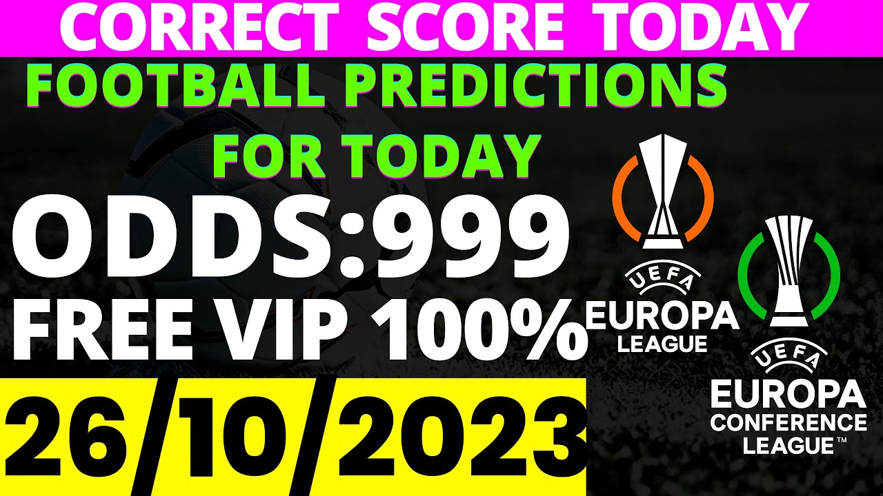 CORRECT SCORE TODAY ( football predictions today )FIXED MATCHES SOCCER ...