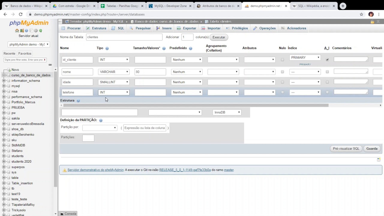 SQL - STRUCTURE QUERIE LANGUAGE - LINGUAGEM DE CONSULTA ESTRUTURADA - O ...