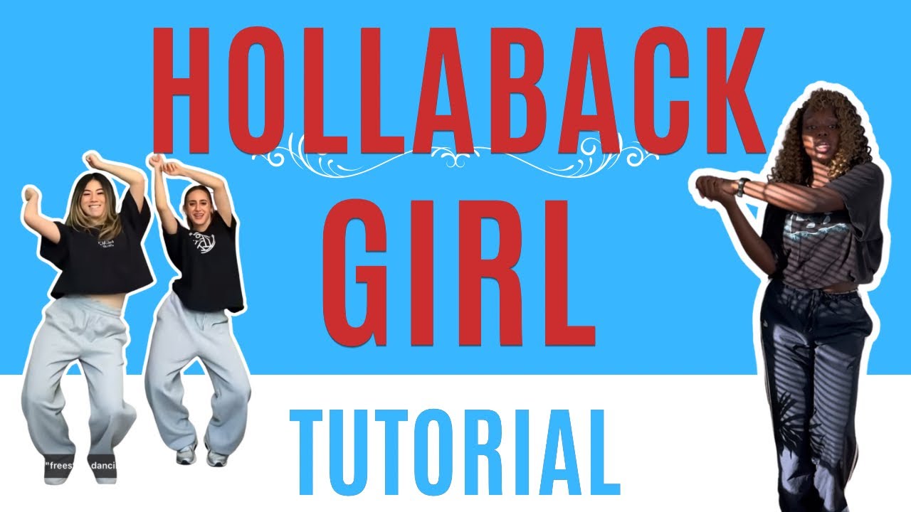 Hollaback Girl* EASY DANCE TUTORIAL (beginner friendly) - YouTube