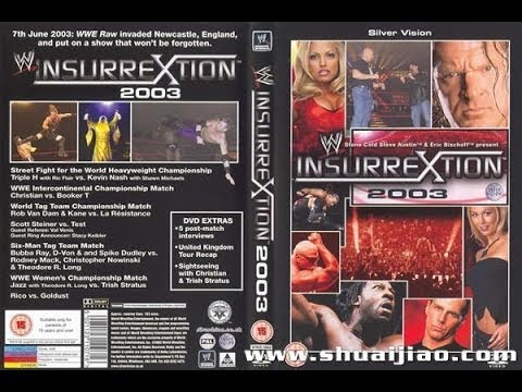 WWE Insurrextion 2003 DVD Review - YouTube