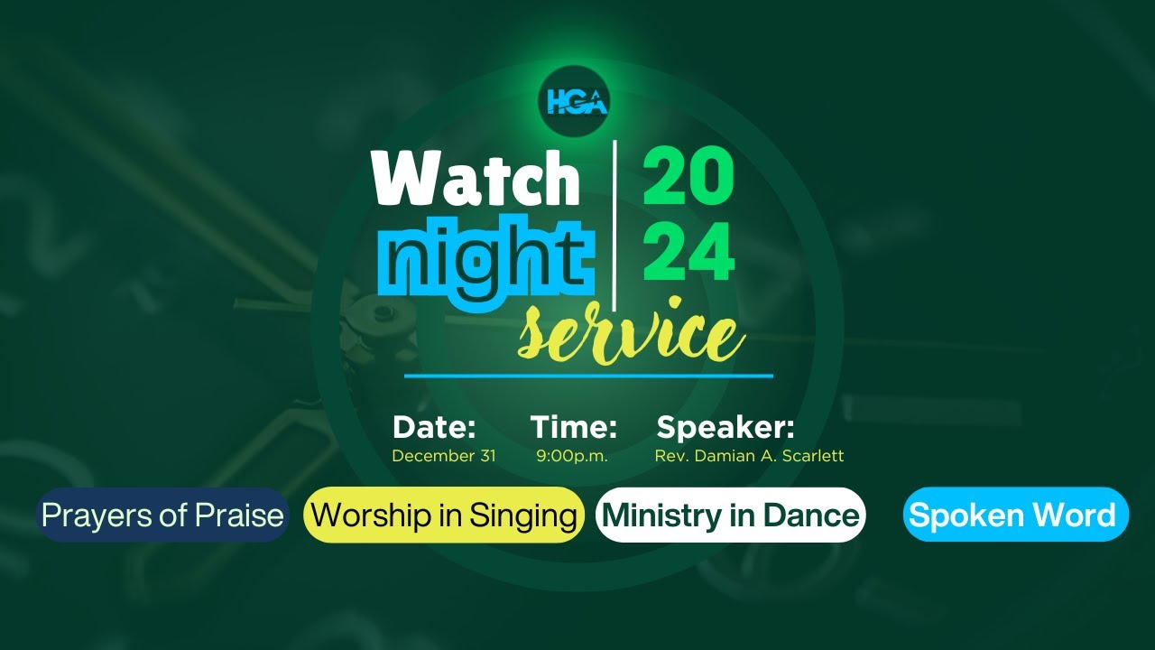 Watch Night Service 2024 - Dec 31 | Strengthening Your Core | Isaiah 40 ...
