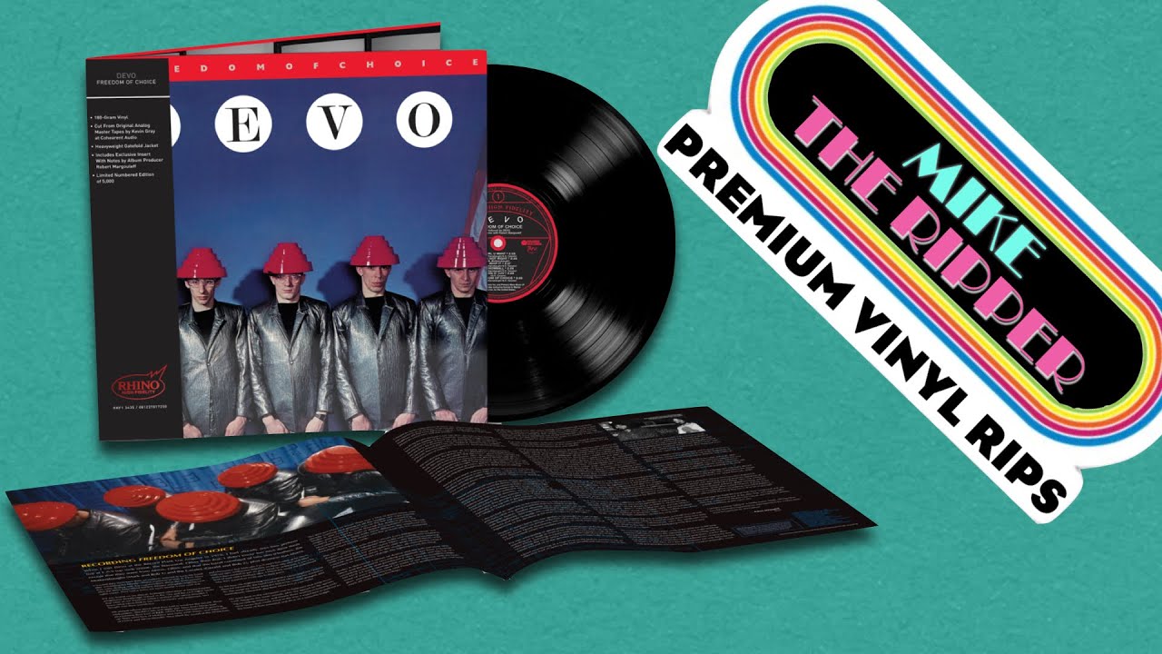 Devo - Whip It - vinyl rip - Freedom of Choice - Rhino High Fidelity ...