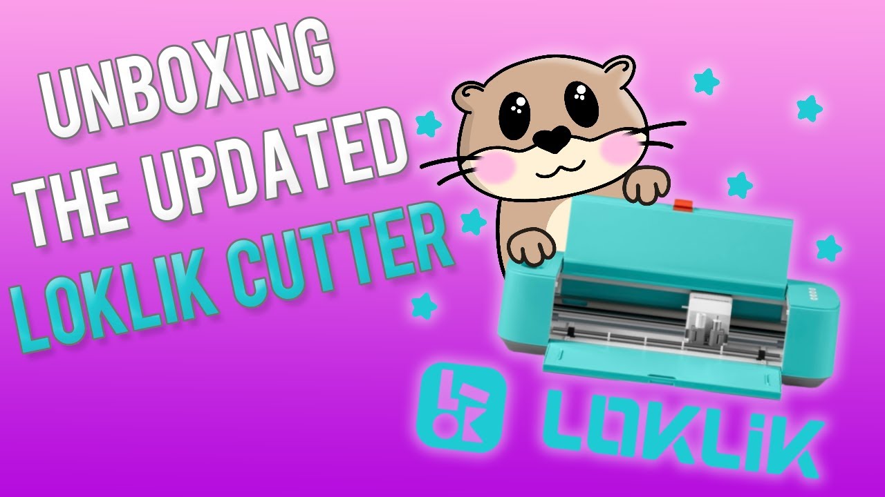 Updated Loklik Crafter Cutting Machine Unboxing & Test Cut - YouTube
