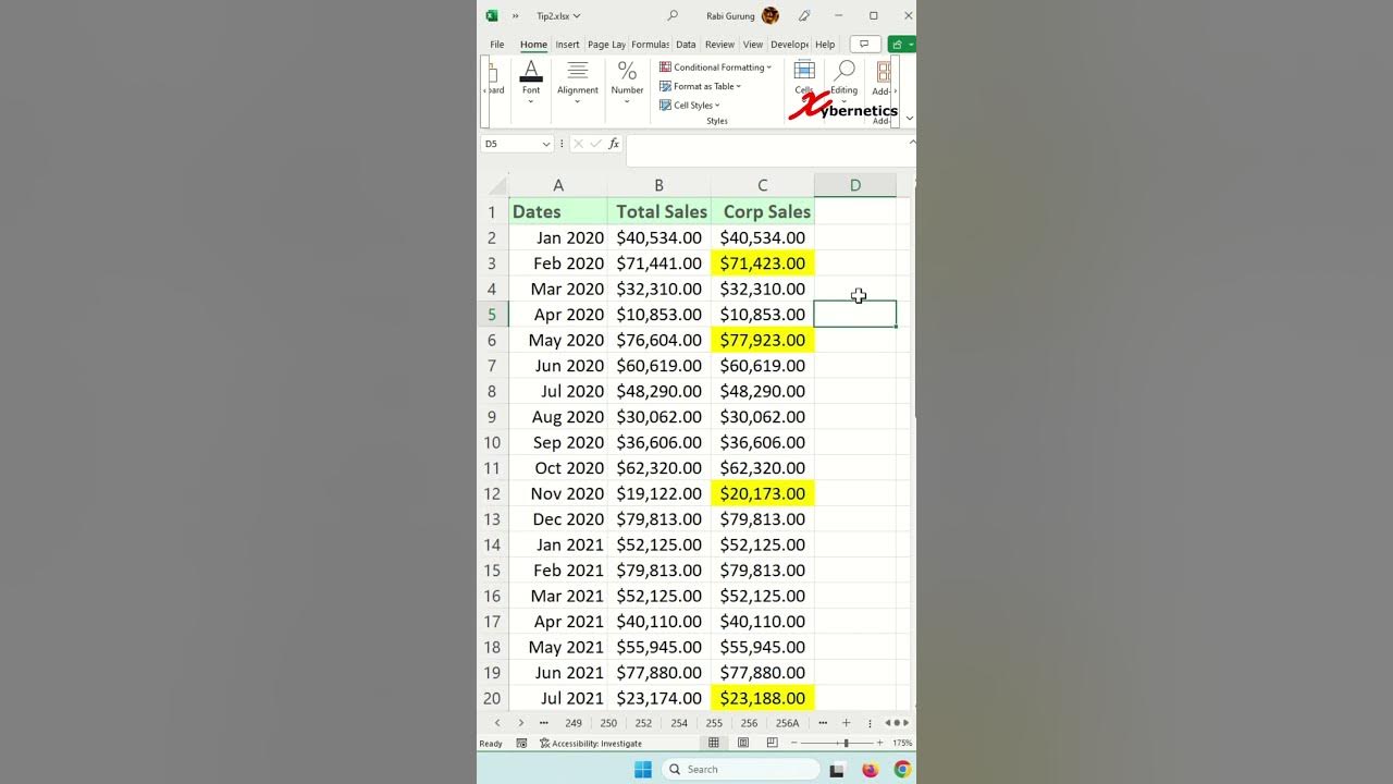 Compare two sets of data in Excel for differences? - Excel Tip and Tricks #tips #excel #shorts # ...