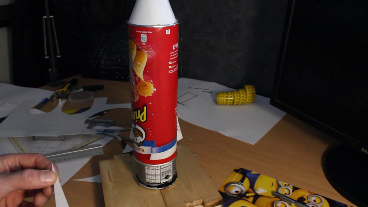 Pringles Can Rocket - YouTube