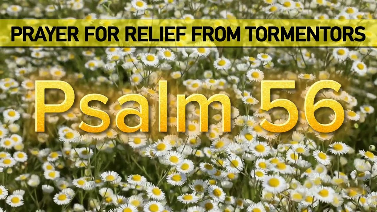 Psalm 56 - Prayer For Relief From Tormentors (NKJV) - YouTube
