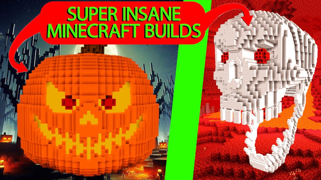 INSANELY COOL MINECRAFT BUILDS!!!!!!! - YouTube