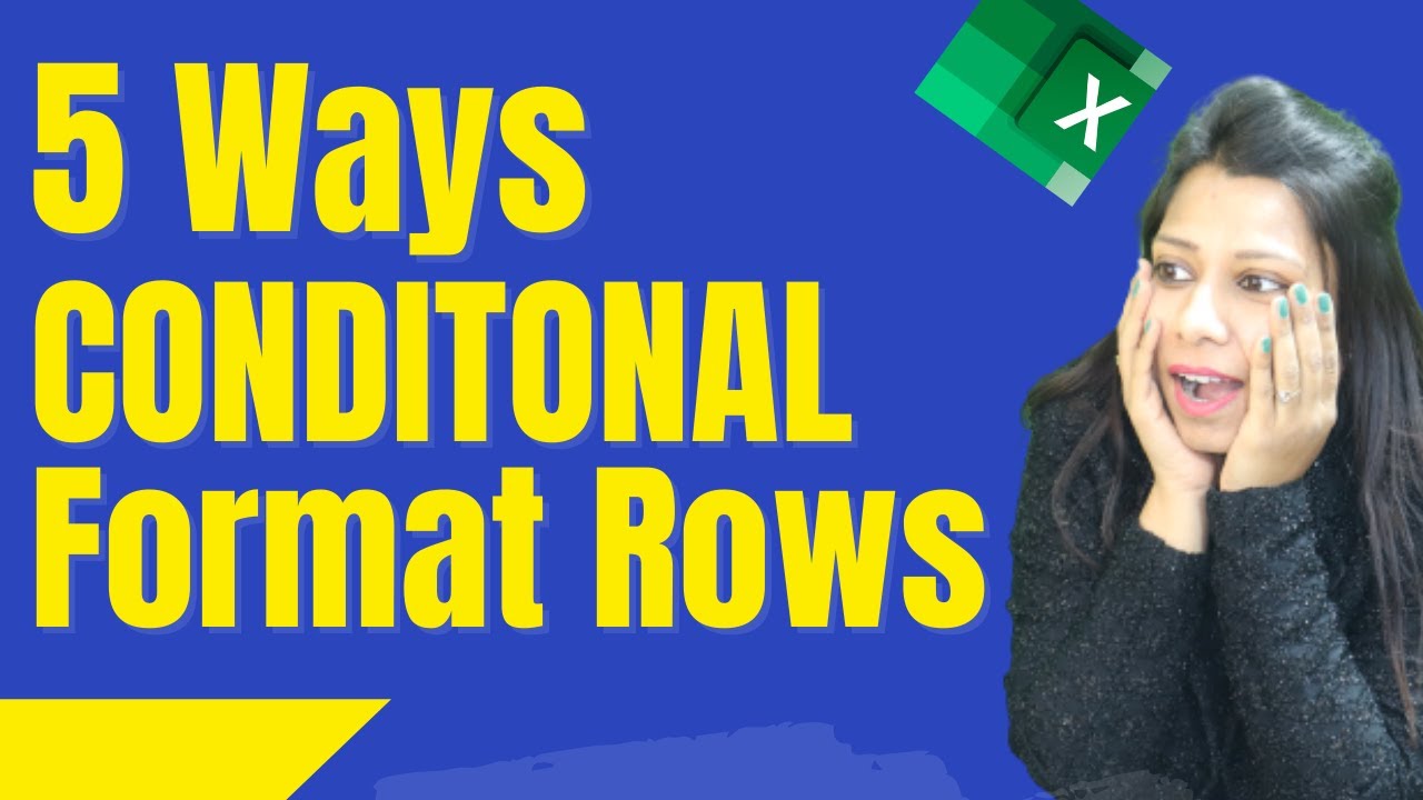 How To Use Conditional Formatting In Excel Highlight Current Row How To Use Conditional Formatting In Excel Highlight Current Row