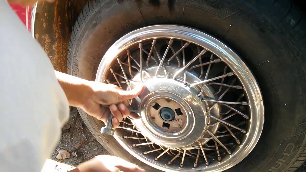 Removing locking hubcap from 80's & 90's Cadillacs | Seville Deville ...