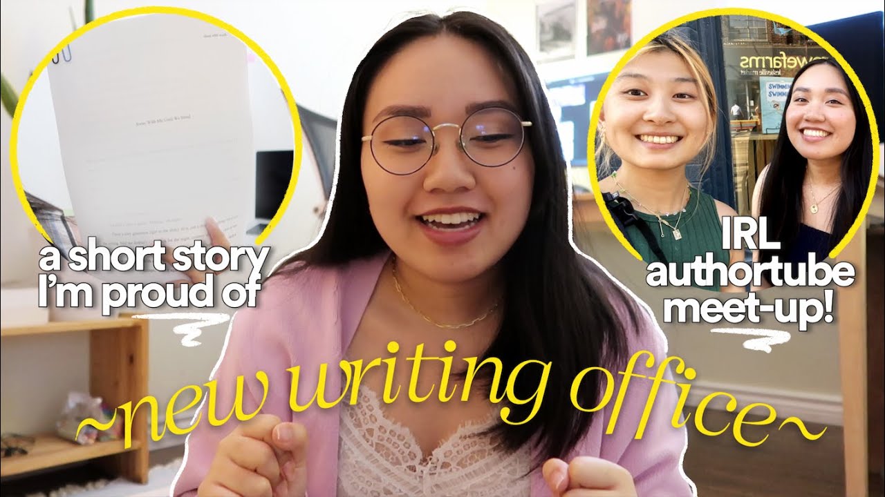 I wrote a story I’m proud of. // NEW writing set-up, going to a book ...