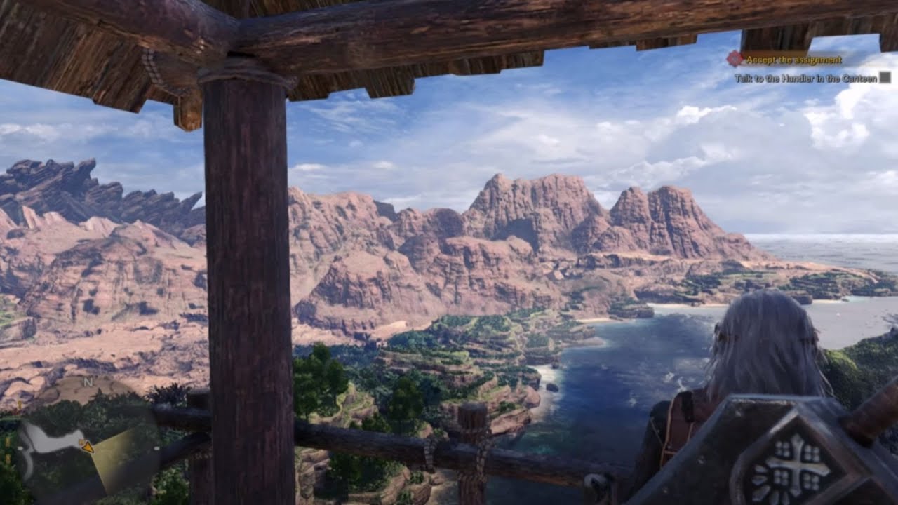 HOW BIG IS THE MAP in Monster Hunter World? Run Across the Maps - YouTube