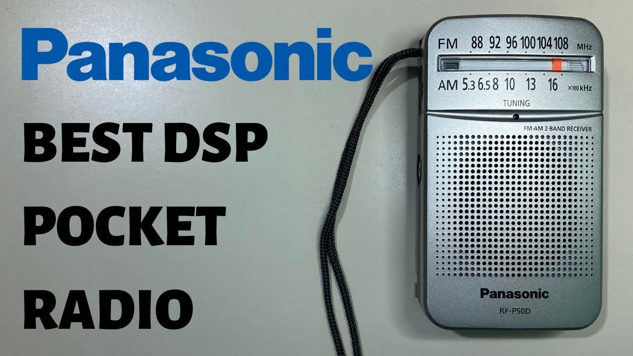 Panasonic RF-P50 AM FM Pocket Radio Unboxing and Review - YouTube