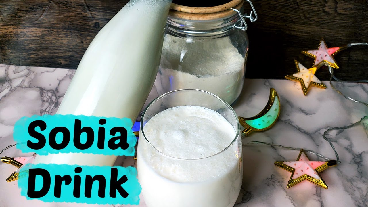 Sobia (coconut milk drink) | بودرة سوبيا أحلى من الجاهزه - YouTube