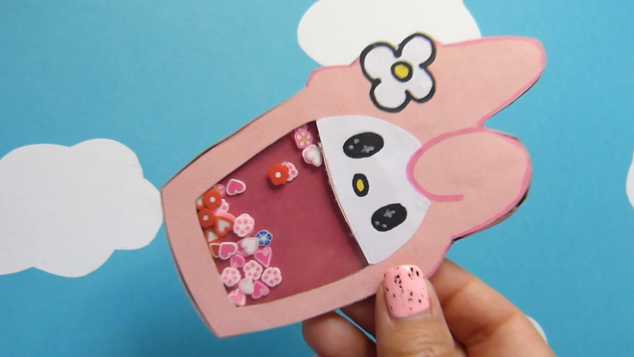 How to make My Melody Boba Tea | DIY Sanrio Boba Craft - YouTube