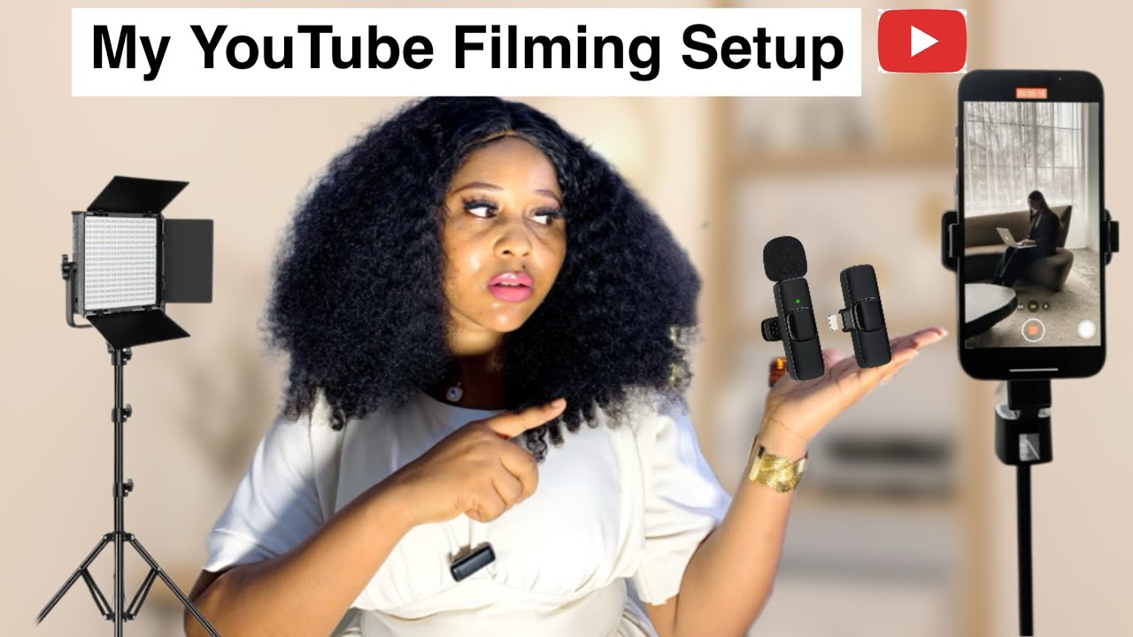 My Affordable YOUTUBE FILMING SETUP // Simple and Easy |Camera, Audio ...