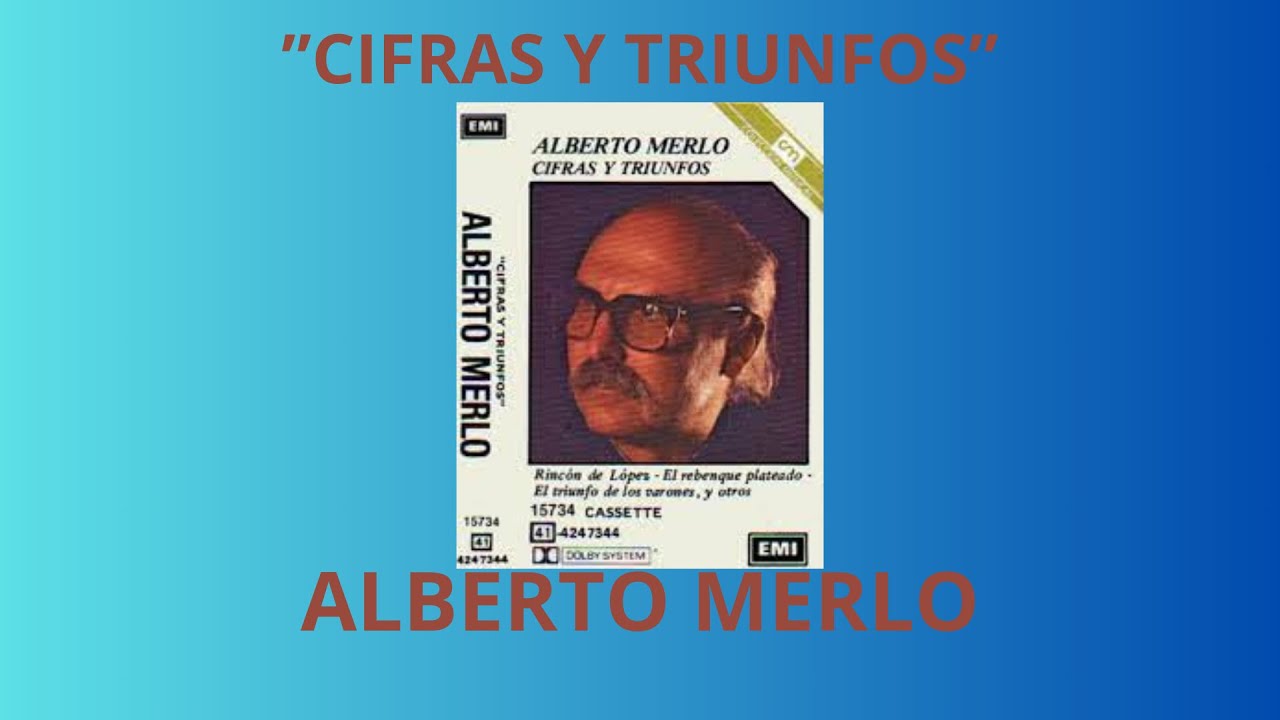 "Cifras y triunfos" ALBERTO MERLO (1984) - YouTube