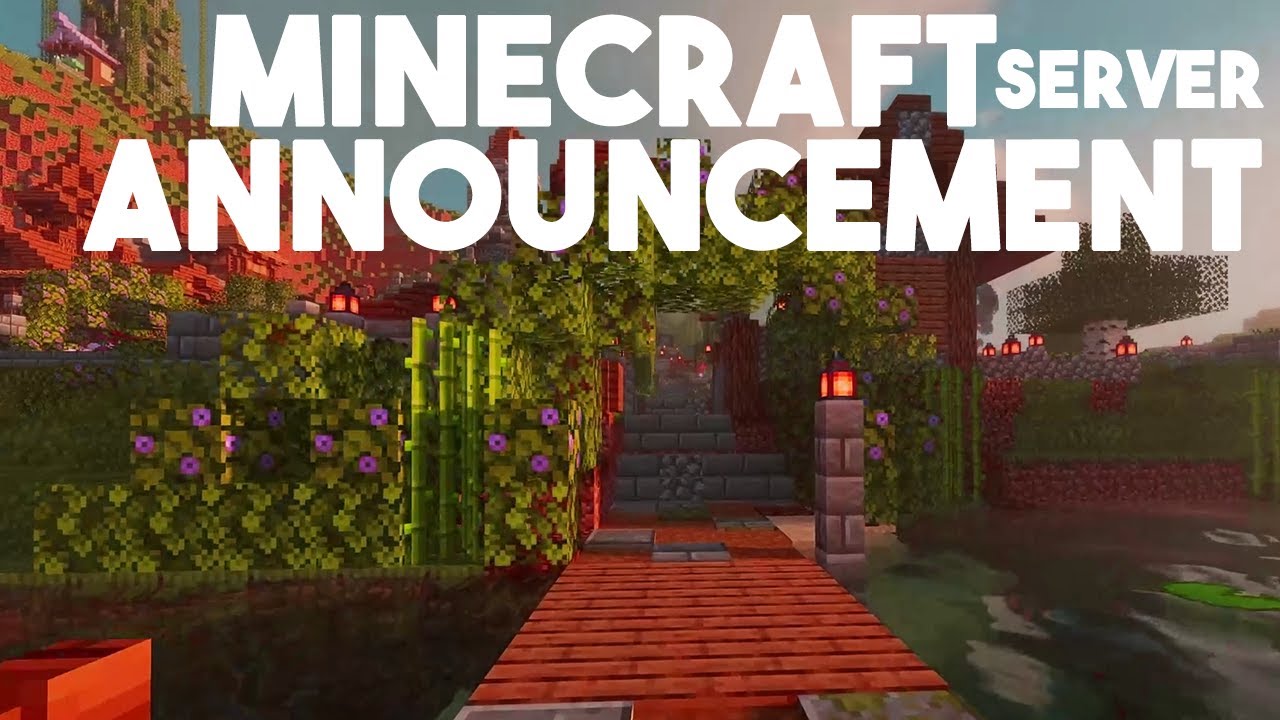 minecraft server announcement 2023 - YouTube