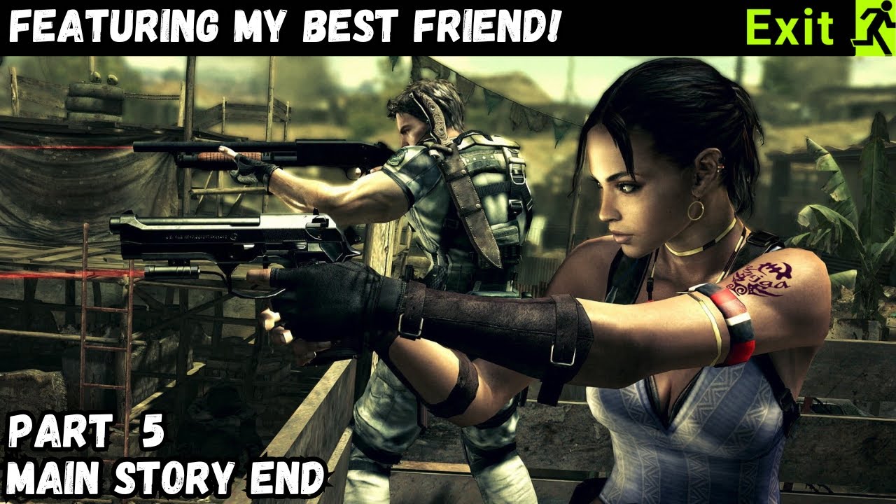 Let’s Play! Resident Evil 5 (2009) #5 MAIN STORY END // FEAT. MY BEST ...