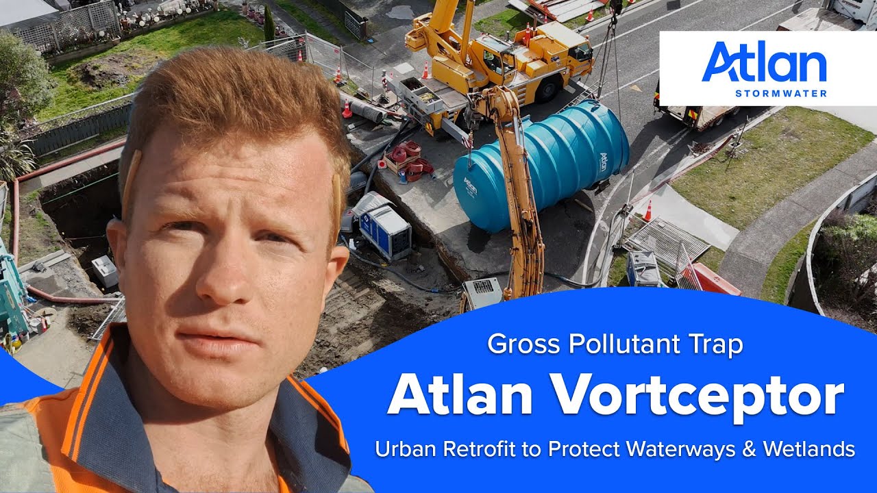 How are Gross Pollutant Traps Installed? | Trafficable Stormwater GPT ...