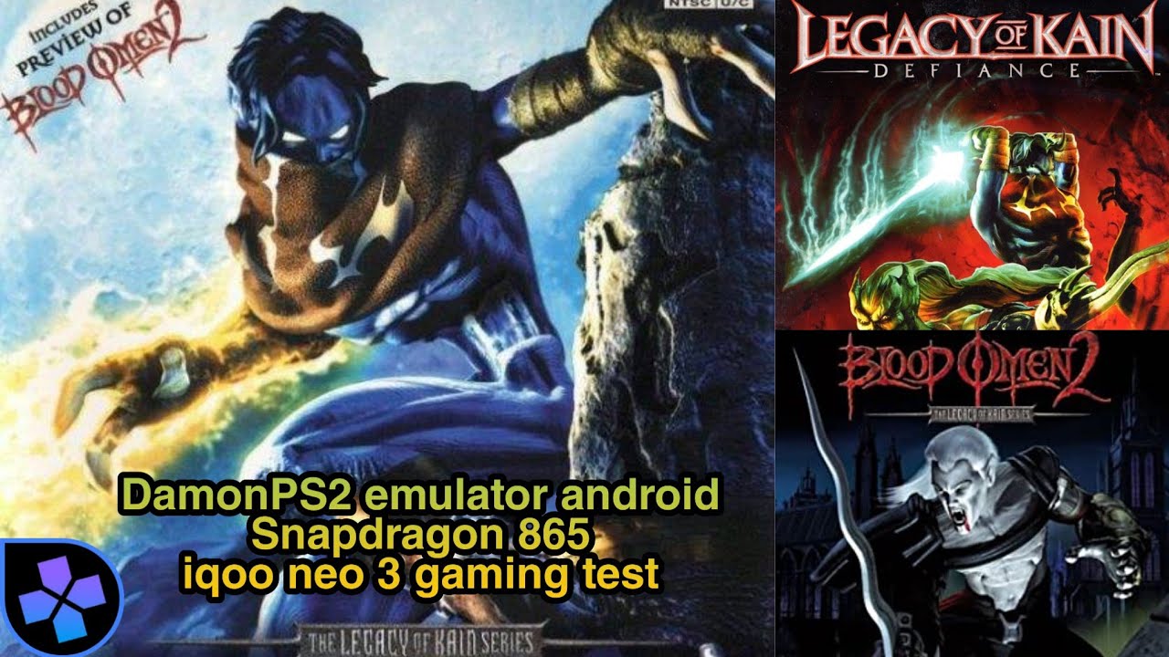 [DamonPS2] Blood omen 2, Legacy of Kain defiance, Soul Reaver 2 ...