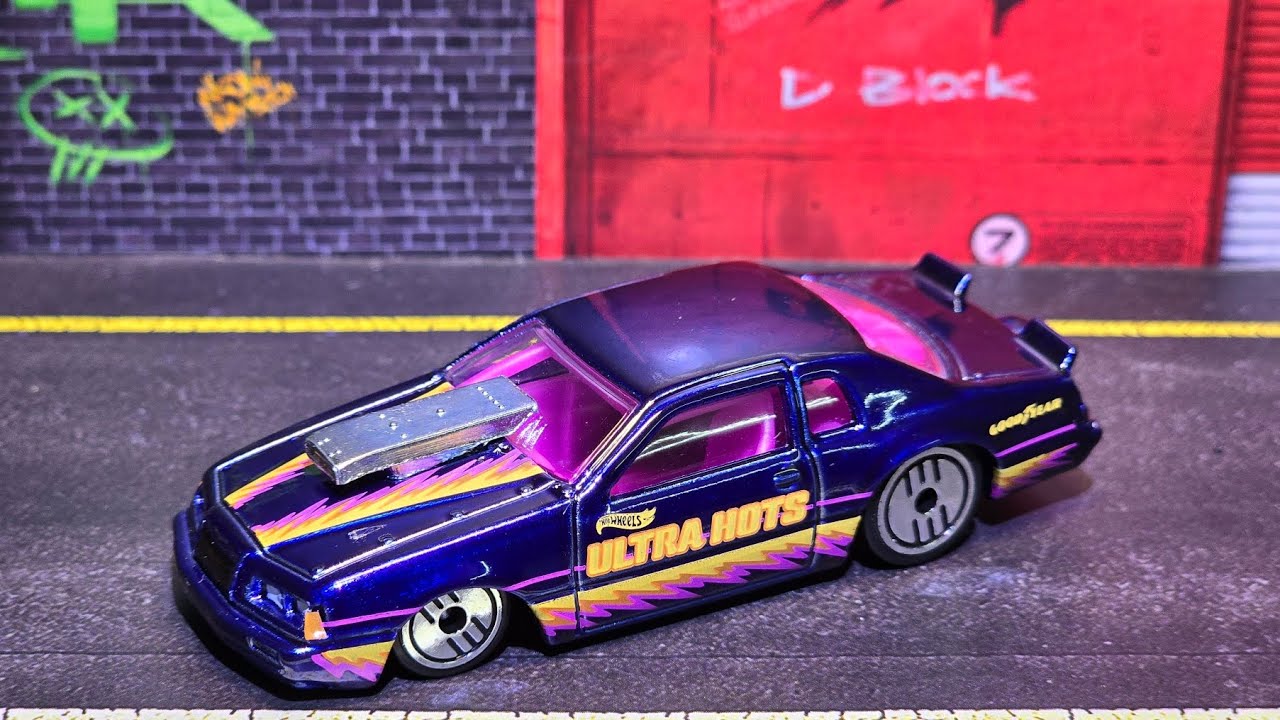 86 Ford Thunderbird Pro stock - Ultra Hots - Hotwheels - Unboxing ...