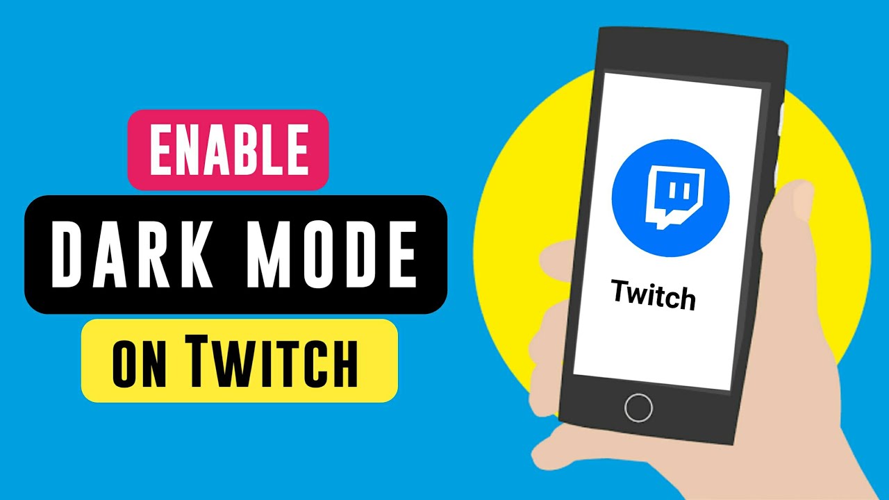 How to Enable Dark Mode on Twitch Mobile - YouTube