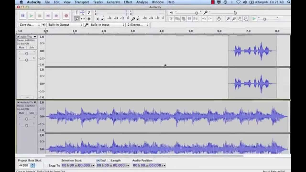 How to Record a Podcast using Audacity - YouTube