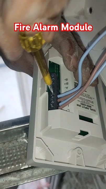 Control Module For Fire Alarm System 🔥#youtube #firealarm #shortsfeed ...