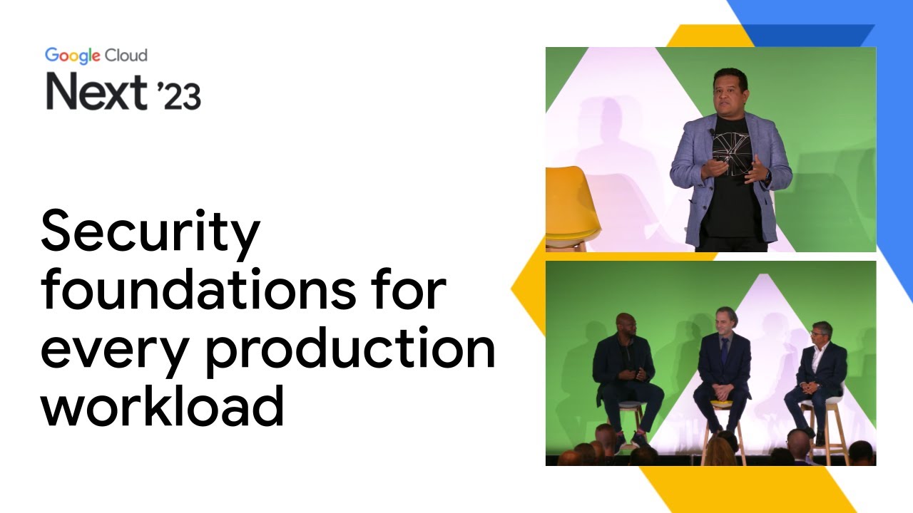 Security foundations for every production workload - YouTube