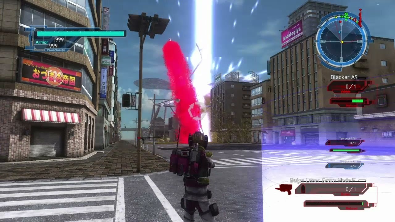EDF 5 M53 Air Raider Online Solo Inferno Wire-puller ( Earth Defense ...
