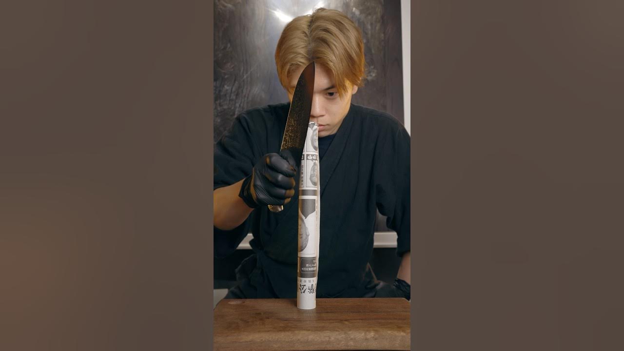 Challenge the limit of cutting knives! Sharpness level seriously ...