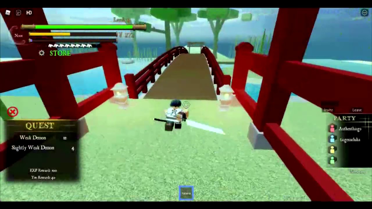 Guia para iniciantes pt1:Como Upar | Demon Slayer RPG 2 - YouTube