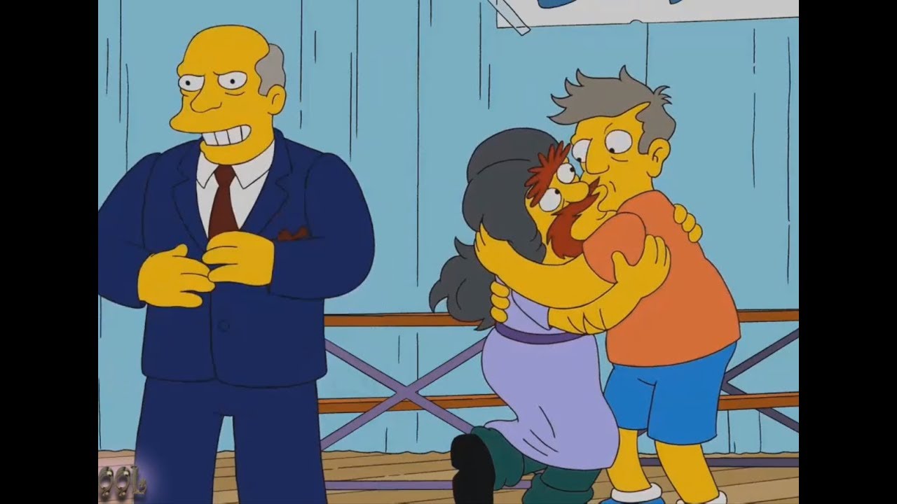 The Simpsons - Principal Skinner Rehearsal School Love ! - YouTube