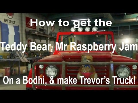 GTA V Online - [PATCHED]How to Make Trevor's Teddy Bear Bodhi , Add Mr ...
