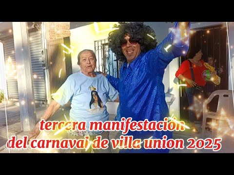 Tercera manifestación del carnaval de villa union - YouTube