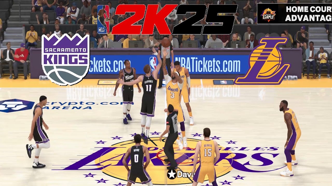 NBA 2K25 PC / Next Gen 4K60 / Lakers vs Kings - YouTube