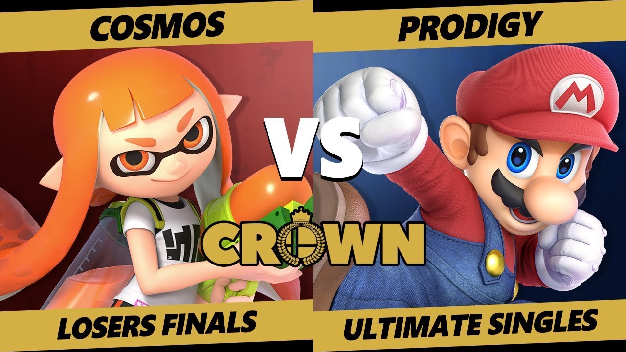 Crown 2019 SSBU - PG | Cosmos (Inkling, Corrin) Vs. A | Prodigy (Mario ...