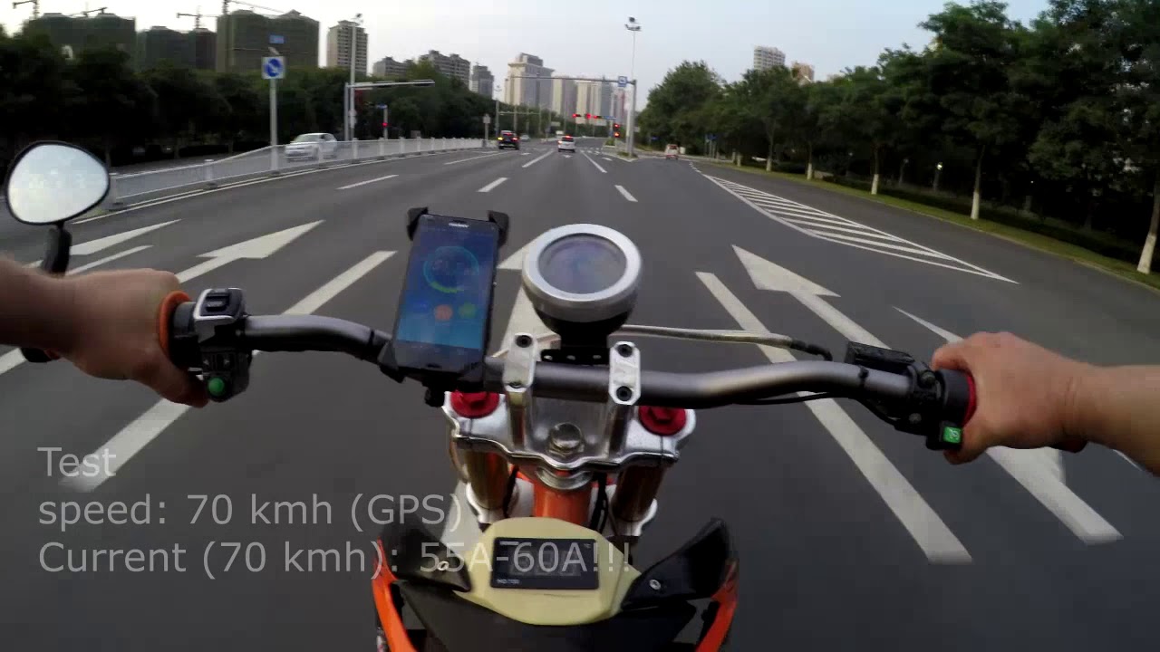 Test new controller DA65 with motor D90 - YouTube