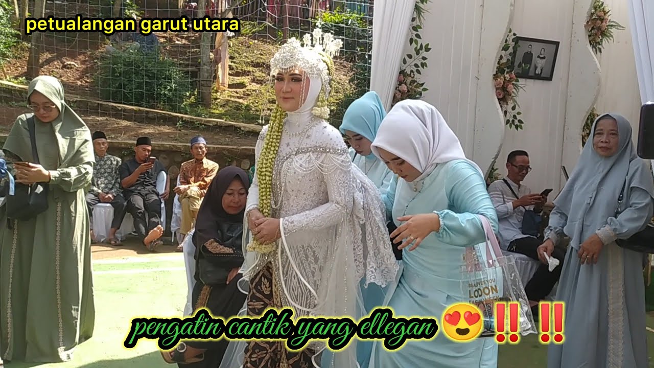 PERNIKAHAN NENG PUTRI& A EDPAN PASANGAN YANG SERASI viral😍‼️ - YouTube