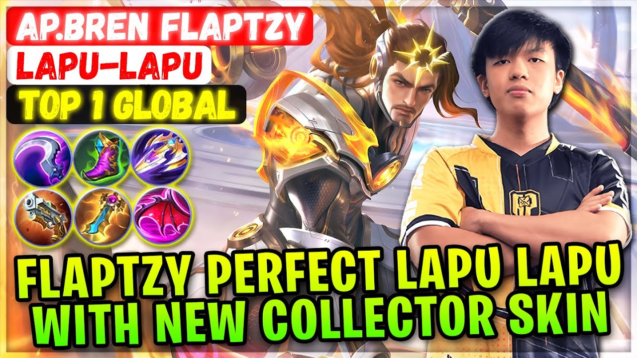 Flaptzy Perfect Lapu lapu With New Collector Skin [ Top 1 Global Lapu ...