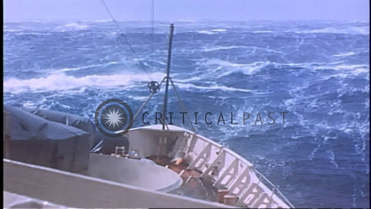Coast Guard Cutter Rough Seas