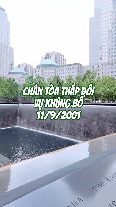 Nền móng tòa tháp đôi trong vụ khủng bố 11/9/2001 hiện nay tại New York - YouTube