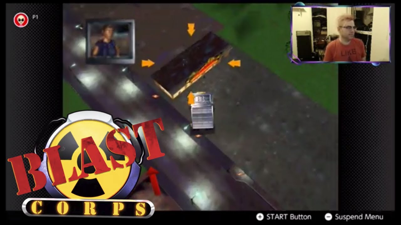 Lets Play Blast Corps on Nintendo Switch Online - YouTube