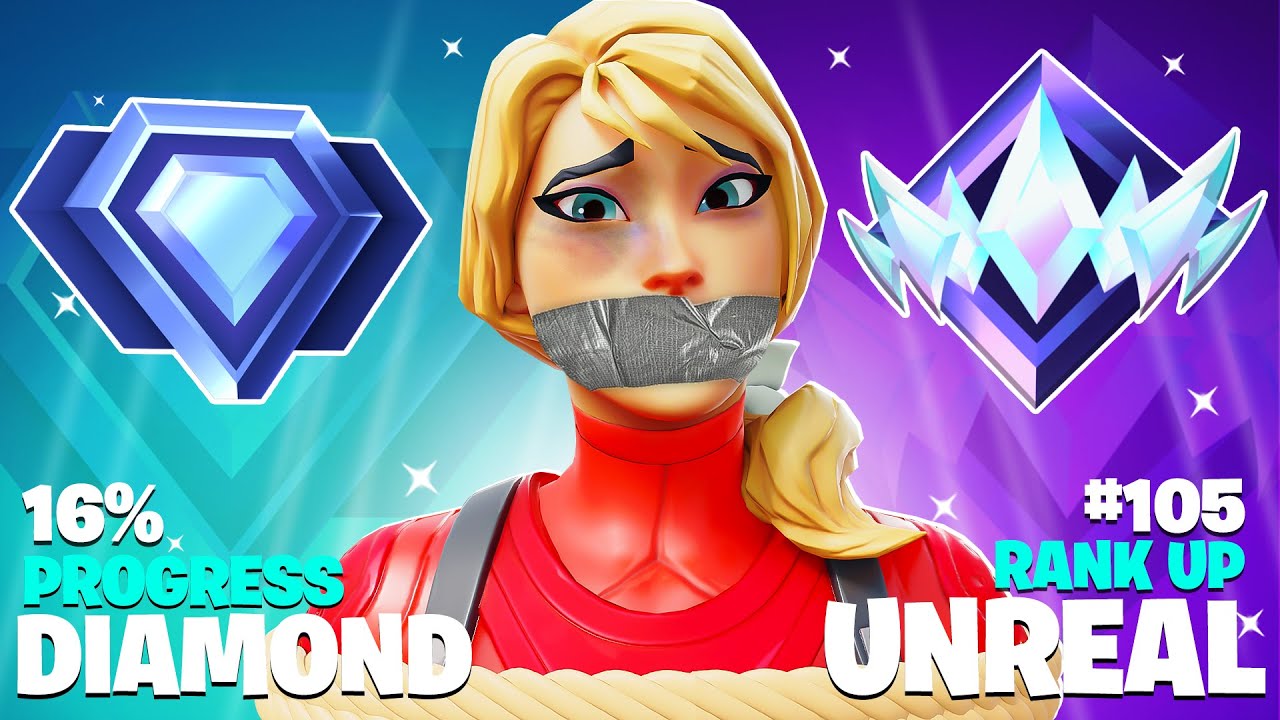 Fortnite NOOB Plays RANKED Diamond To UNREAL - YouTube