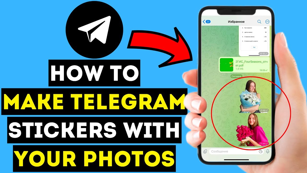 How To Make Telegram Stickers With Your Photos – Full Guide - YouTube