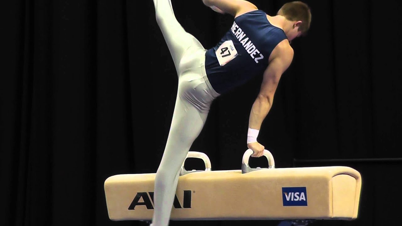 Craig Hernandez - Pommel Horse - 2012 Visa Championships - Sr. Men ...
